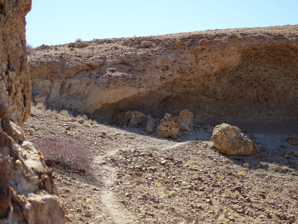 First shelter of Henno Martin at Kuiseb Canyon - Bushguide 101