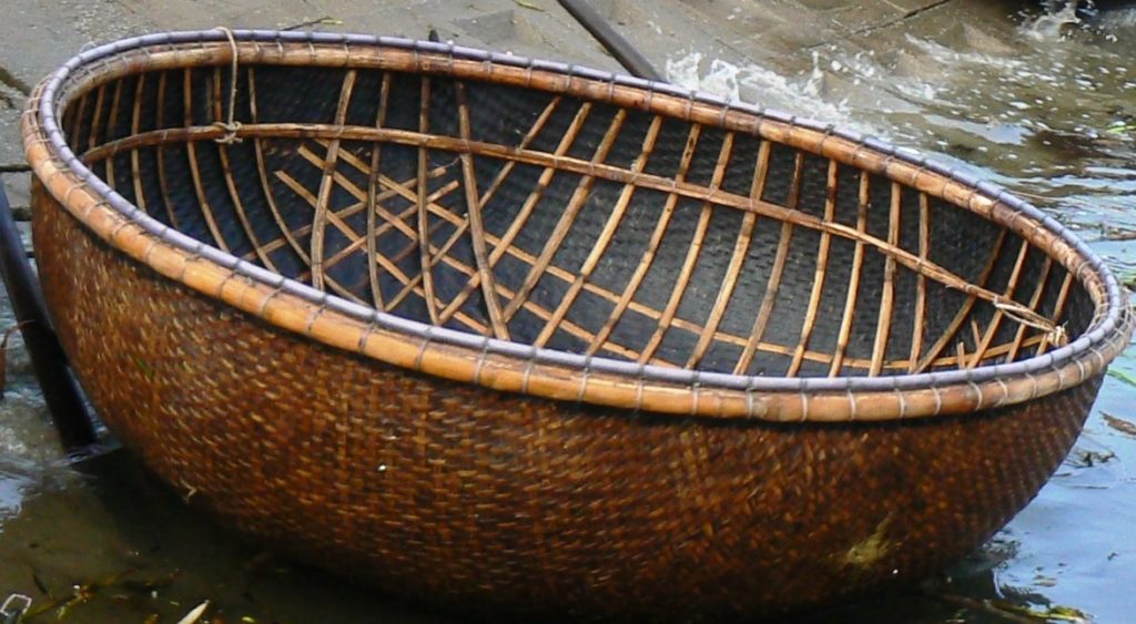 Coracles at Duy Hải, near Hoi An, Vietnam - Bushguide 101