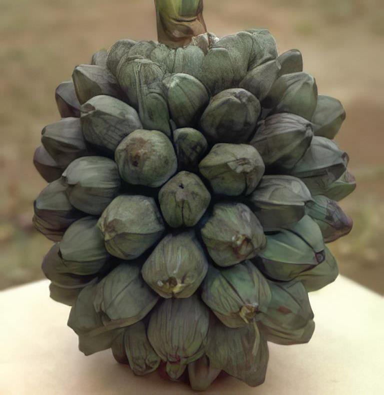 Wild Karuka and another pandanus fruit species - Bushguide 101